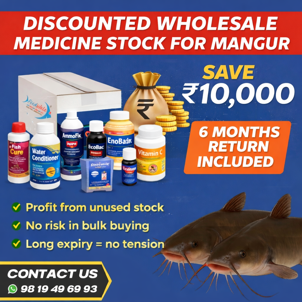 10pc Mangur Special Kit for Complete Fish Farming Treatment – FeedWale